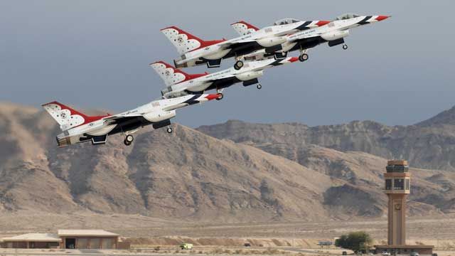 Thunderbirds commander relieved of duty at Nellis AFB - FOX5 Vegas - KVVU